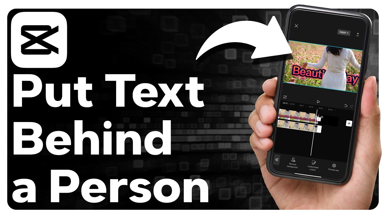 How To Put Text Behind A Person In CapCut YouTube How To Put Text Behind A Person In CapCut YouTube
