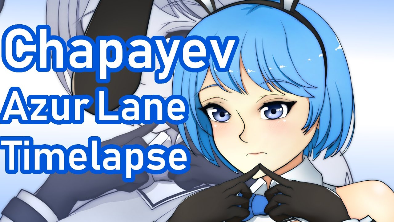 Chapayev (Azur Lane) Reverse Bunny Girl Timelapse - YouTube