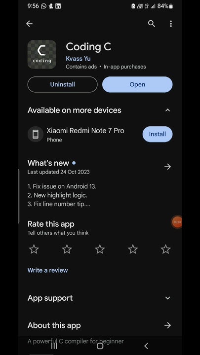 🤩 Practice C Language in Mobile #shorts #akshdesai - YouTube