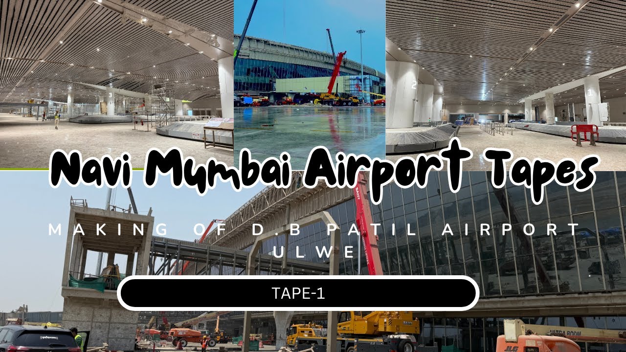 Navi mumbai airport First look | Tape-1 | July 2025 | Design ...