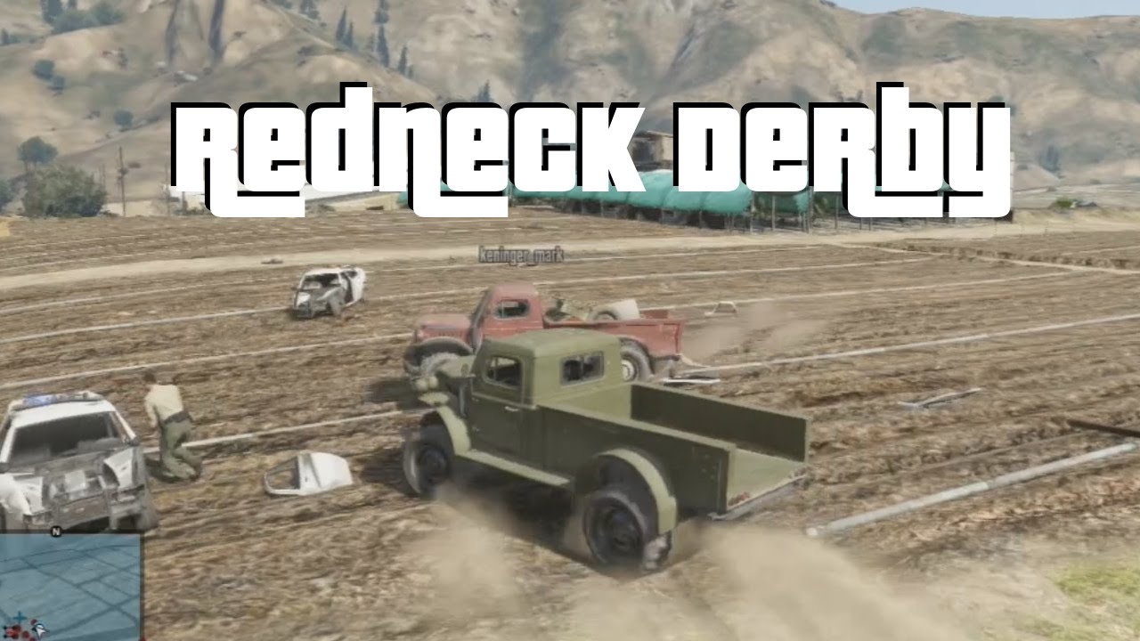 GTA 5 - Redneck Derby - YouTube