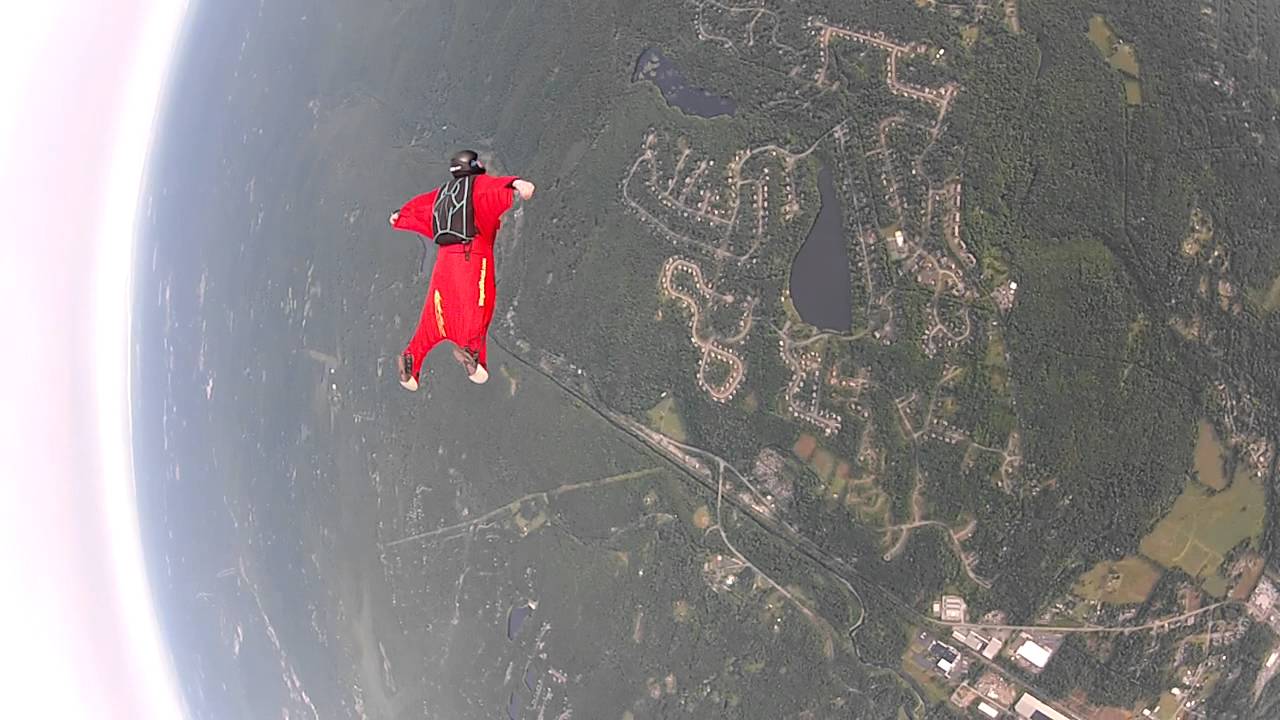 Tim's First Wingsuit Jump - YouTube