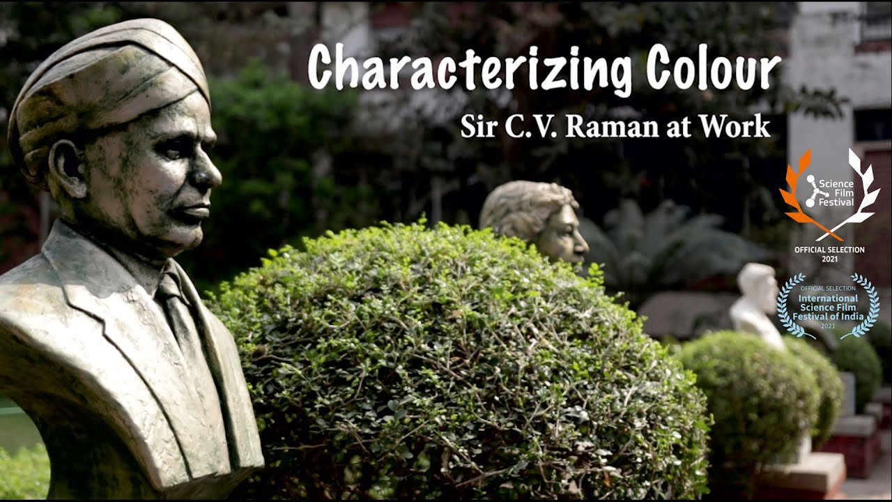 Characterizing Colour - Sir C.V. Raman at Work - YouTube