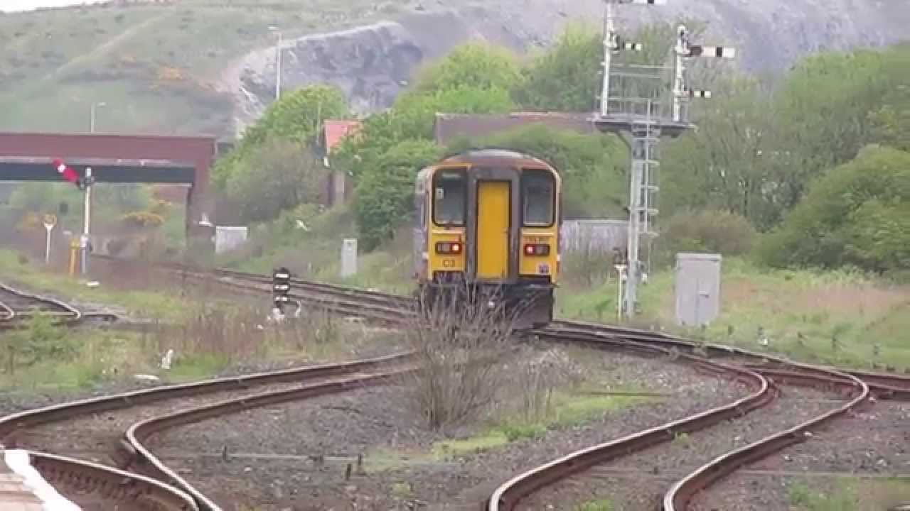 Trains at Barrow-in-Furness 03/05/14 - YouTube