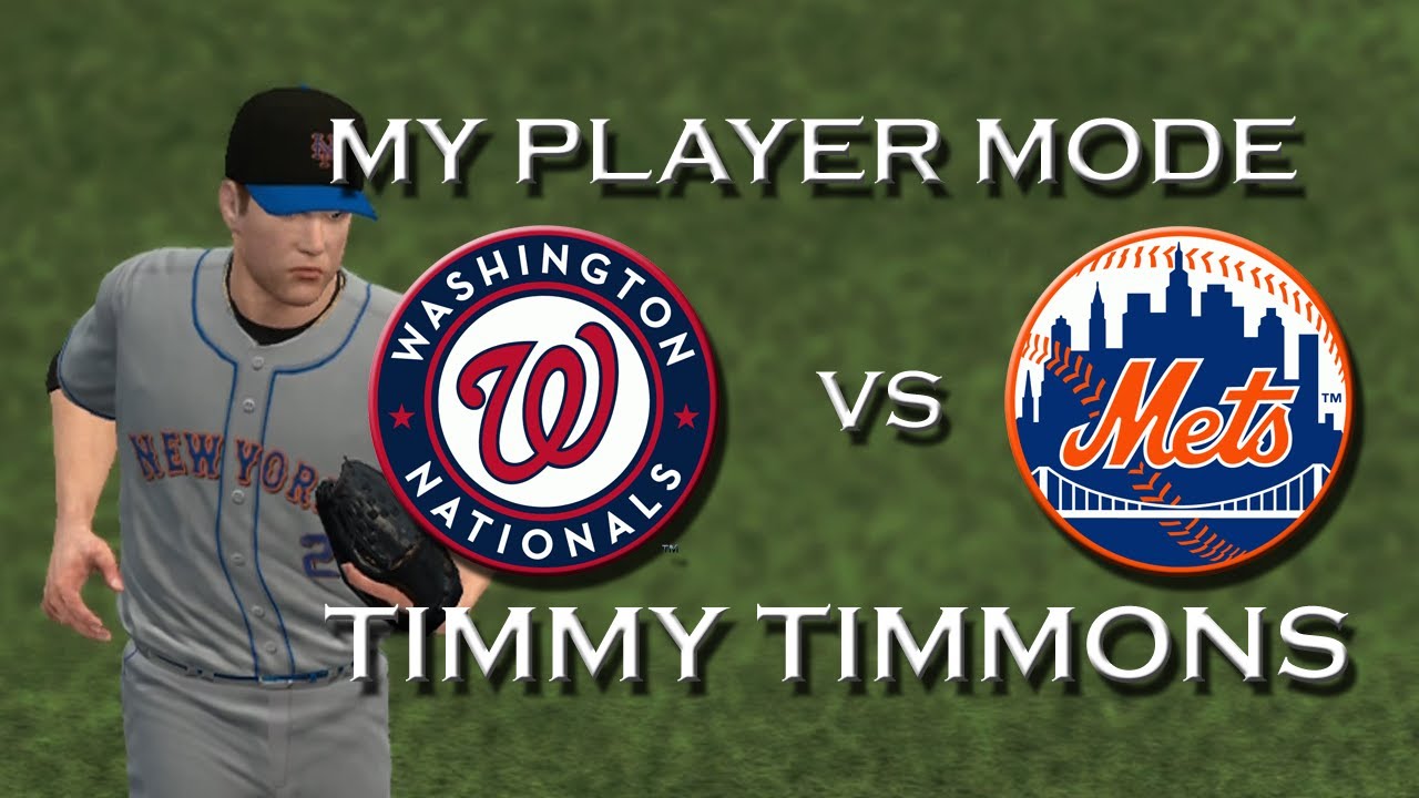 MLB 2K12: Washington Nationals vs. New York Mets- My Player Mode ...