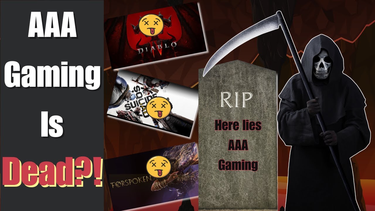 AAA Gaming companies are Dying - It's about damn time! - YouTube