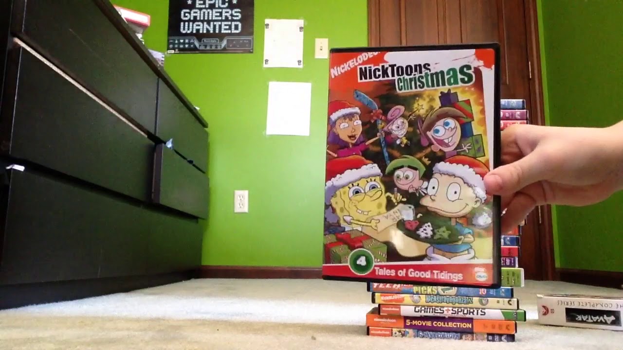 My Nickelodeon Dvd Collection - YouTube
