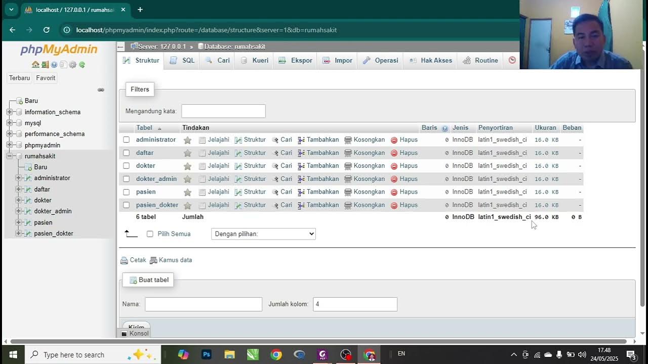 Tugas 2 Basis Data : Membuat Database Beserta Tabelnya dan Relasi Antar Tabel - YouTube