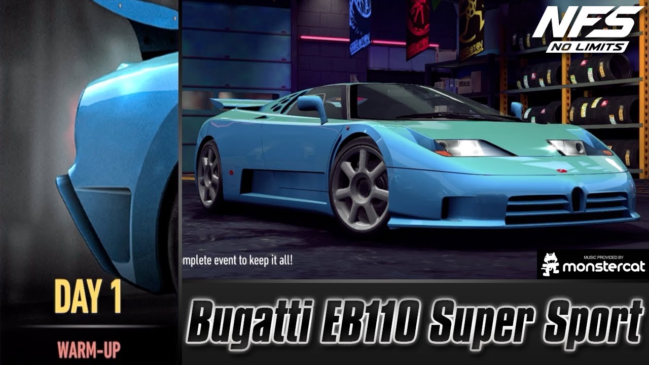 Need For Speed No Limits - Bugatti EB110 Super Sport | Proving Grounds ...