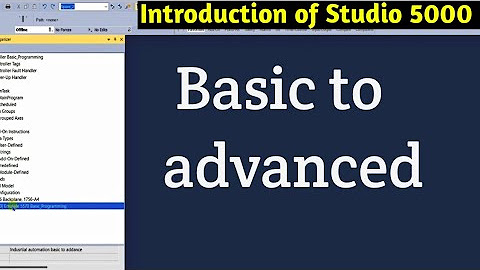 Studio 5000 || Allen Bradley Training || Rockwell Automation - YouTube