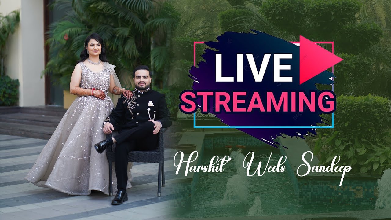 Live Wedding Ceremony ( Harshit Weds Sandeep ) - YouTube