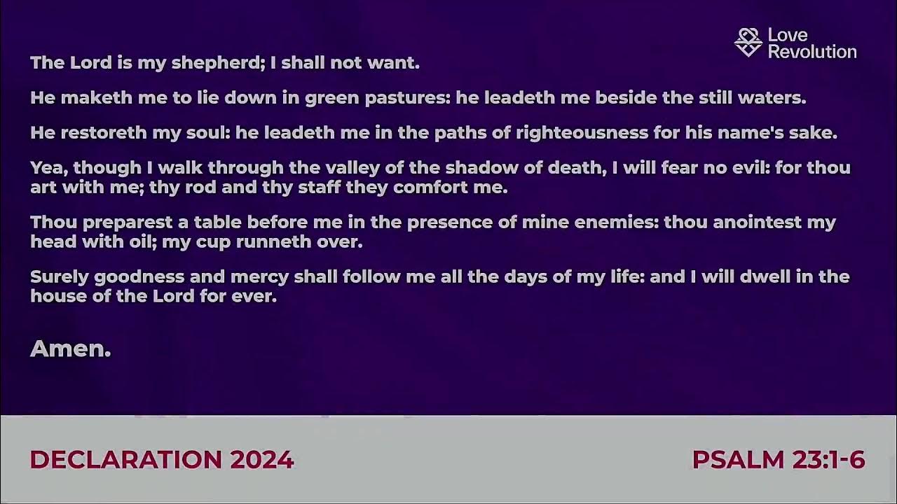 Day 2, Morning Session of Love Revolution 2024 with Pastor Eastwood @ Desert Pastures ...