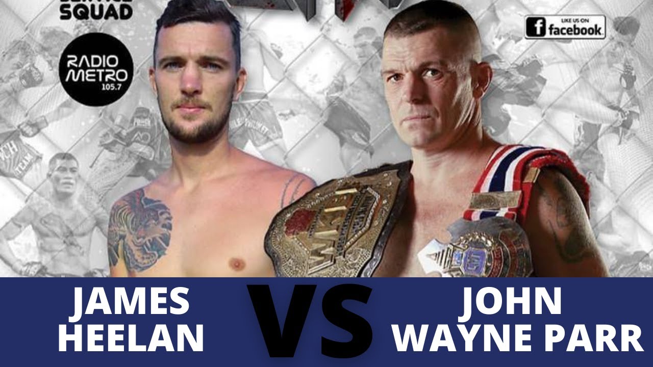 John Wayne Parr Vs James Heelan - Caged Muay Thai 10 - YouTube