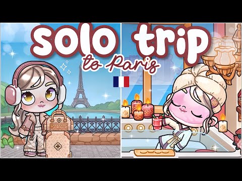 My Solo Trip to Paris 🇫🇷🥐 | Avatar World