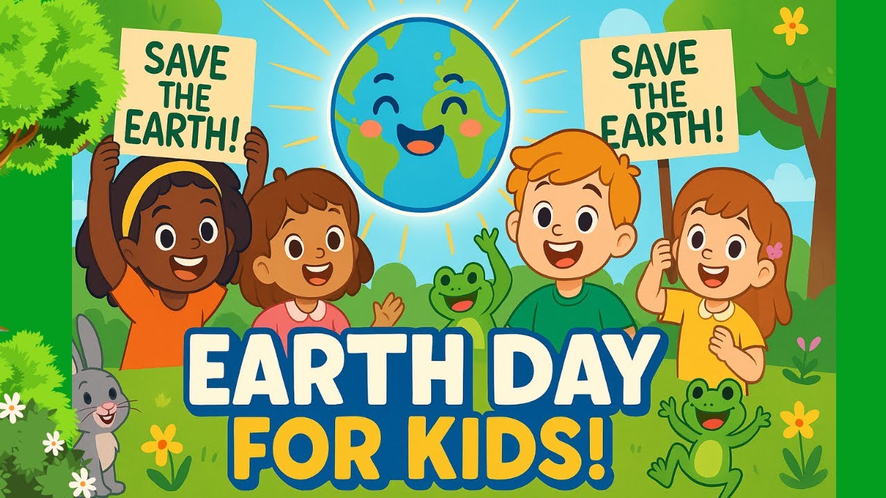 Earth Day for Kids | Fun Earth Day Video to Teach Children About Caring ...