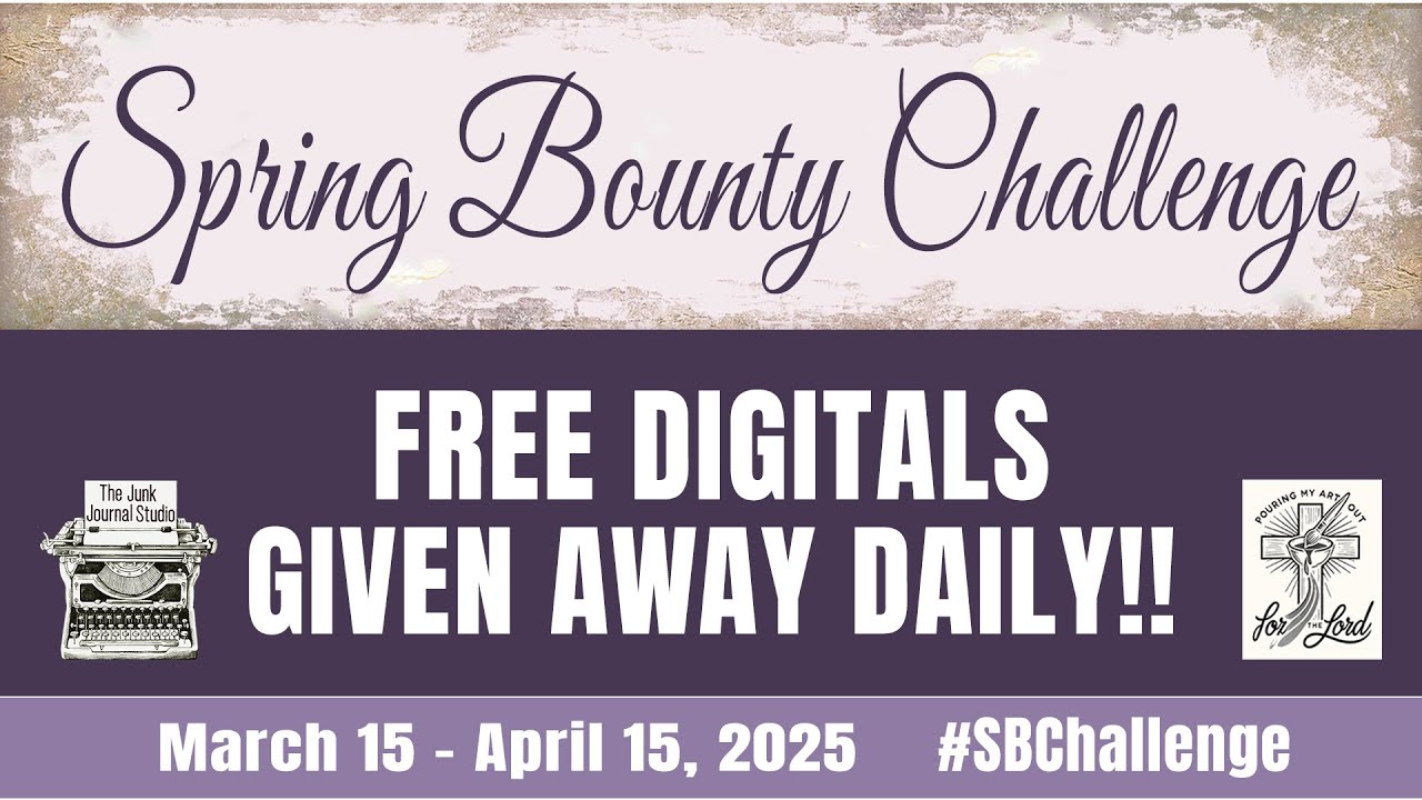 FREE DIGITALS EVERY DAY FOR A MONTH?! l Spring Bounty Challenge l FB ...