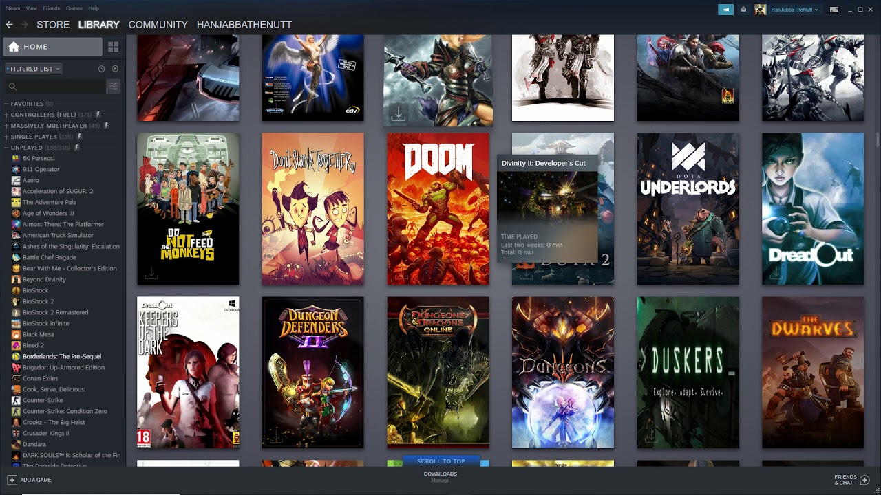 Steam new library update with animated game posters! - YouTube