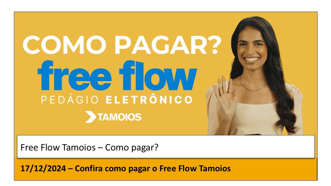 Free Flow Tamoios – Como pagar? - YouTube