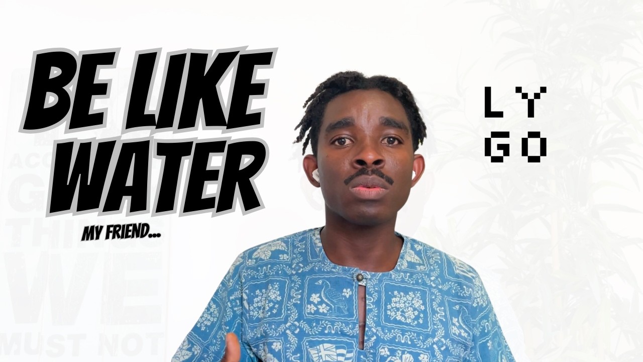 Be Like Water - YouTube