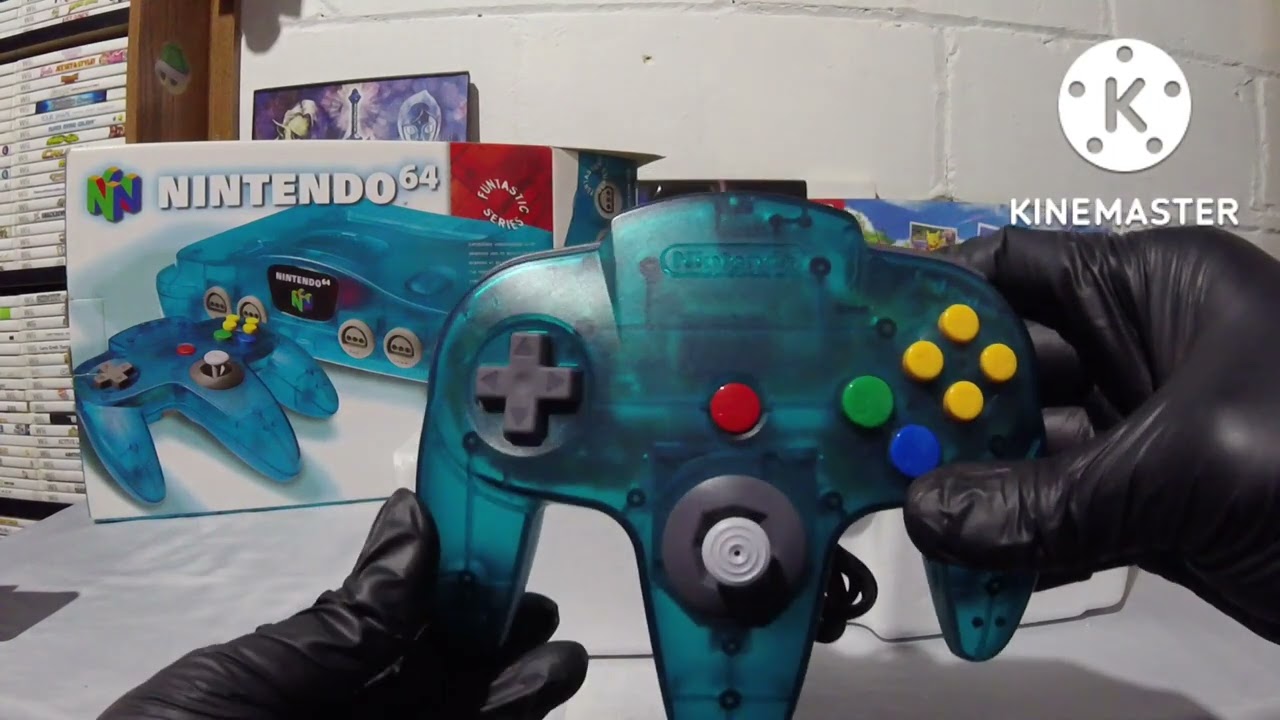 Nintendo 64 Funtastic Ice Blue Unboxing #nintendo64 #unboxing - YouTube