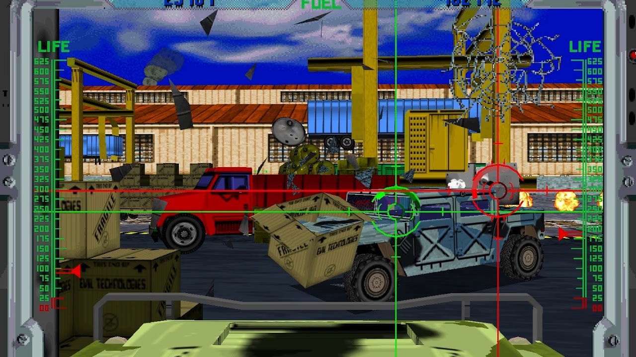 Behind Enemy Lines arcade 2 player 60fps - YouTube