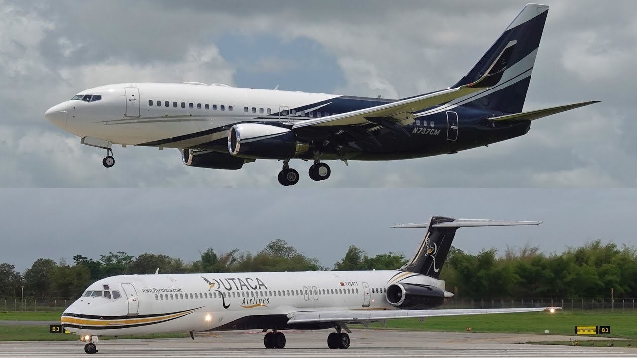 Hangar Spotting at Piarco 149: Single-Aisle Jets - YouTube