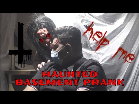 HAUNTED BASEMENT PRANK ON Fewiejj, Kayleigh, Roche & More! - YouTube