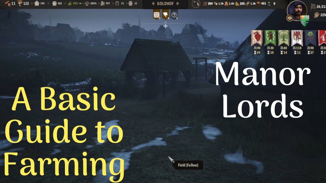 Manor Lords - Basic Guide to Farming - YouTube