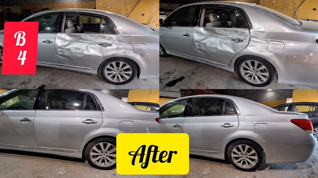 #TOYOTA AVALON##QUARTER PUNNEL REPAIR #PAINT LESS #PDR#PINOY CAR REPAIR ...