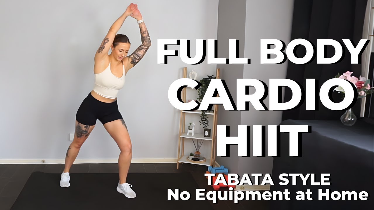 Full Body Cardio HIIT Workout At Home | TABATA | Fast Fat-Burning Home ...