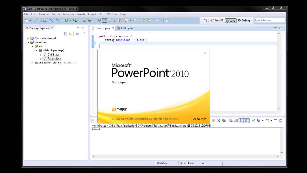 1_15 - Java Programmierung - Vererbung - YouTube