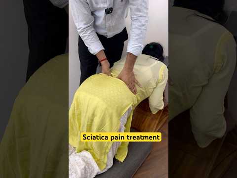 Treatment for severe sciatica | back pain #trend #feed #ytshort #feedshort