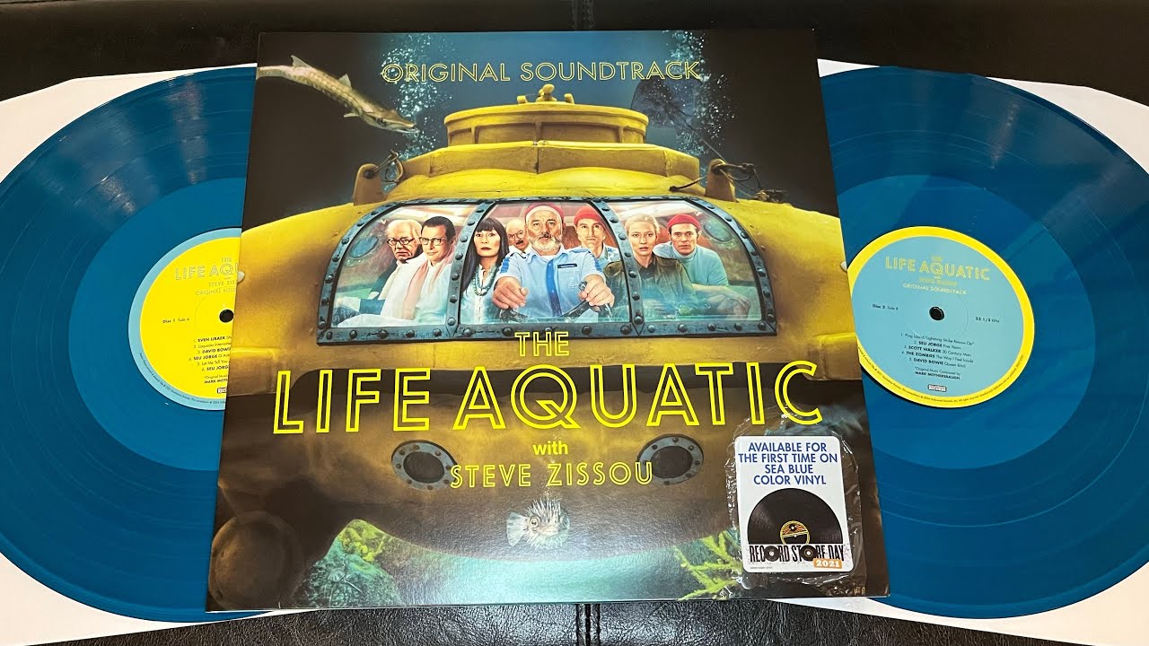 Vinyl Unboxing: The Life Aquatic with Steve Zissou (Original Soundtrack ...