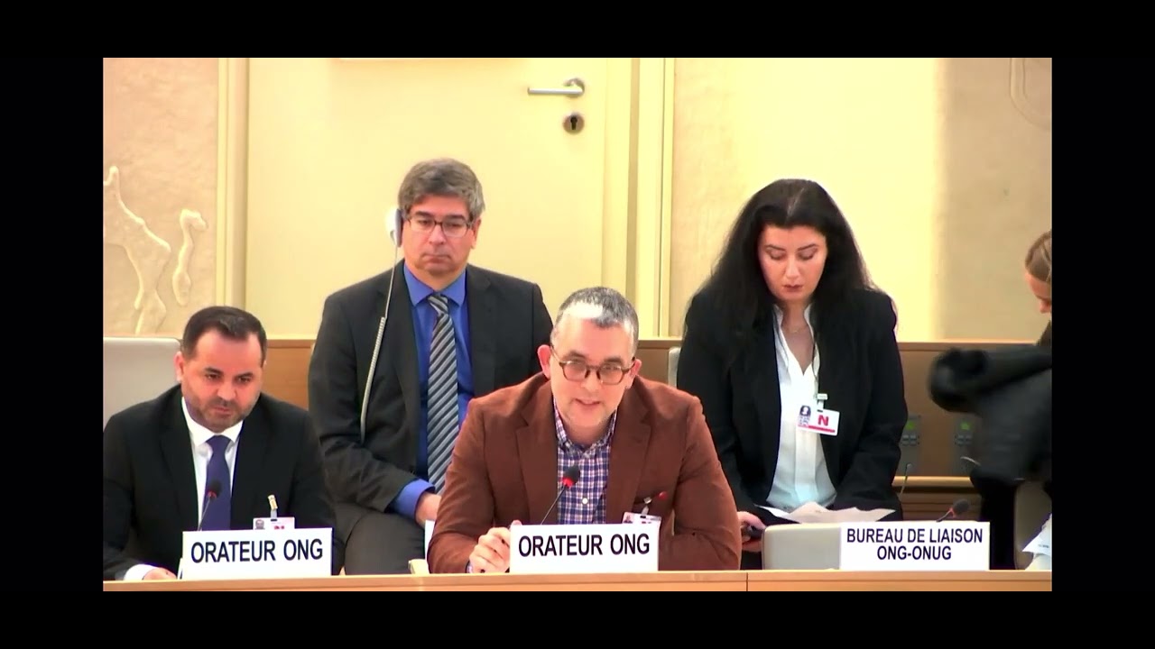 #HRC55 | PHR Statement on Syria, delivered by Christian De Vos - YouTube