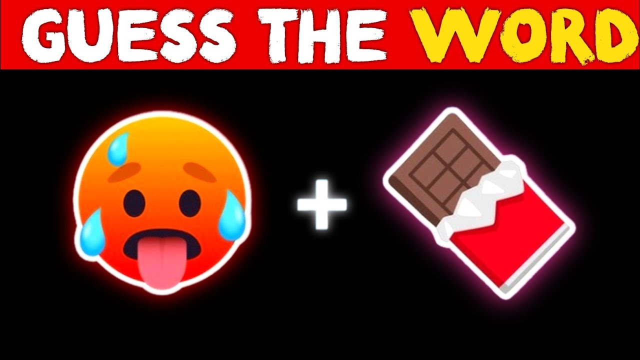 Guess The Word || Guess The Word By Emoji Challenge || Any Quiz - YouTube