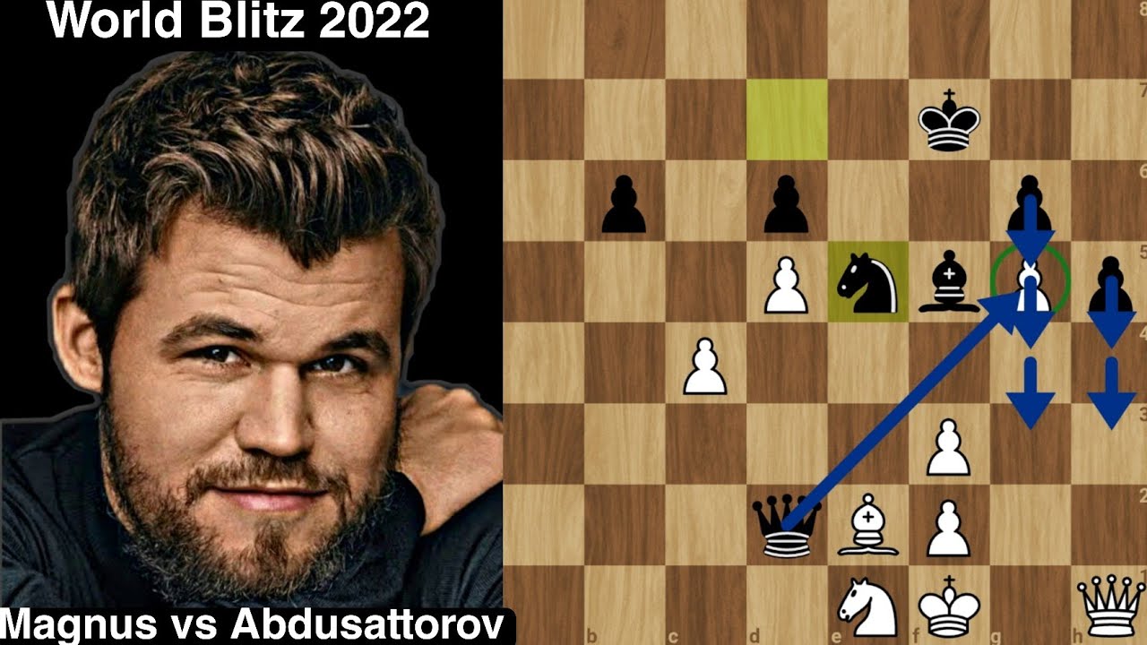 The GOAT, Now Magnus is World Classic, Rapid and Blitz Champion | Magnus vs Abdu |Blitz ...