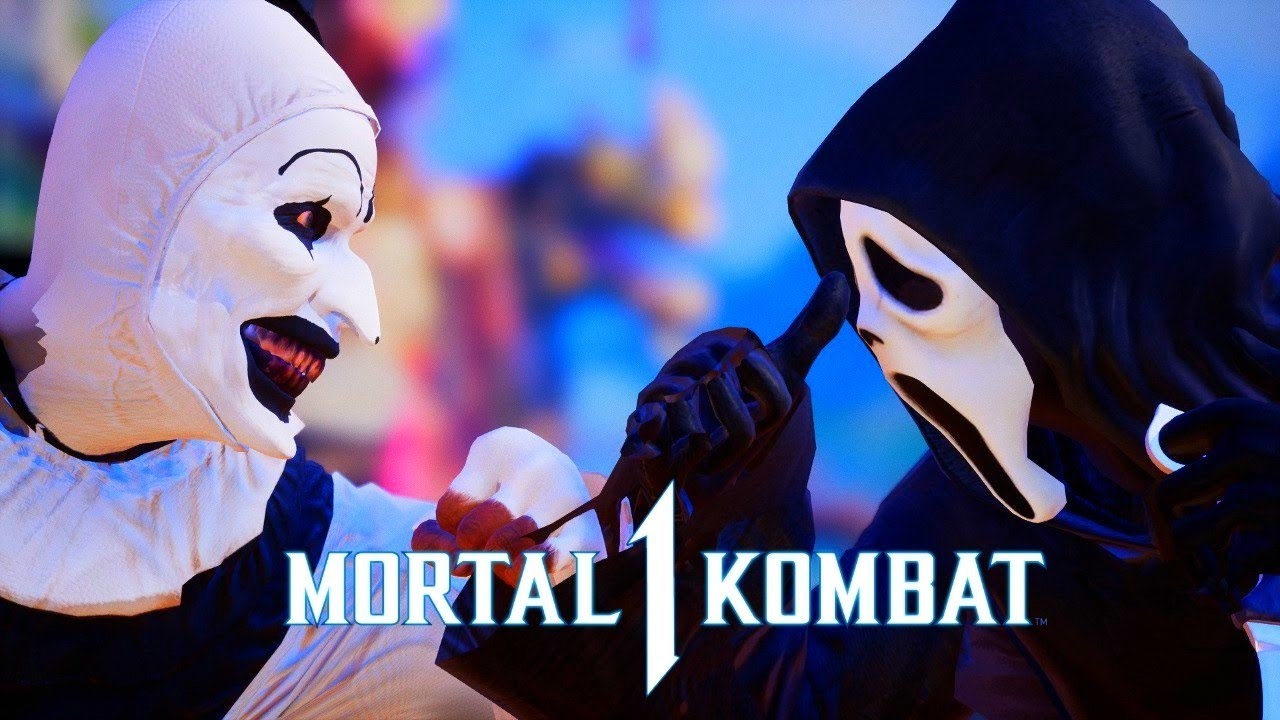 Art The Clown Vs Ghostface - (Very Hard) Mortal Kombat 1 - YouTube