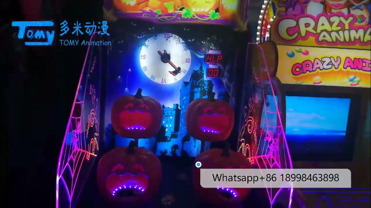 Happy Halloween Lottery Redemption Game Machine gztomy.com Whatsapp+86 ...