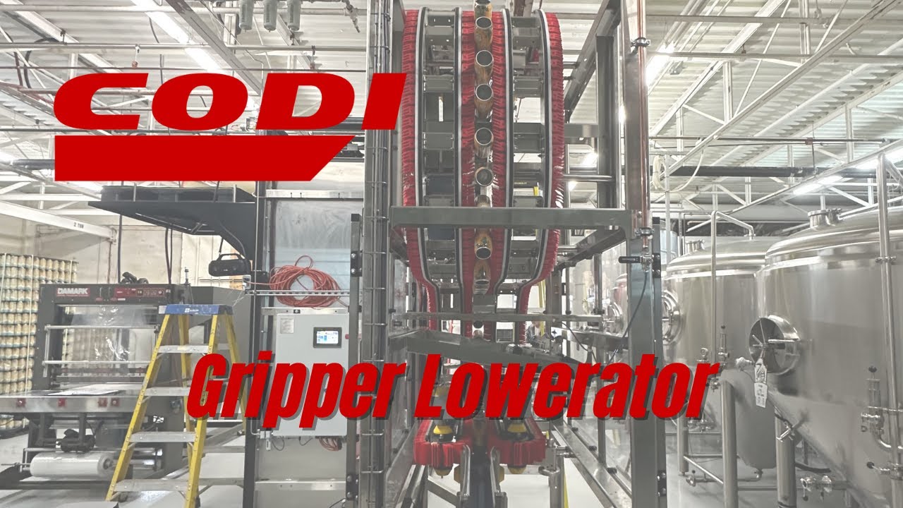 Codi Gripper Lowerator for Handling Any Size Container! - YouTube