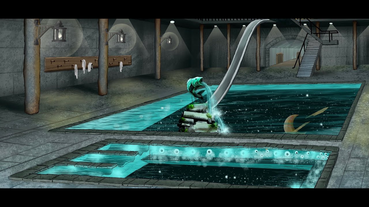 Resting by the pool while your ship hovers in orbit -Ambience and Music ...