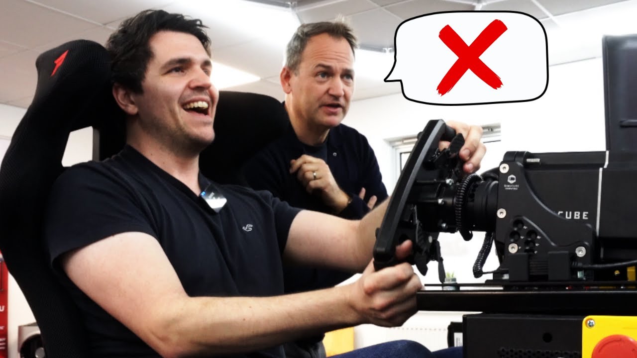 Trying a Motion Rig (While THE STIG Roasts My Driving) - YouTube