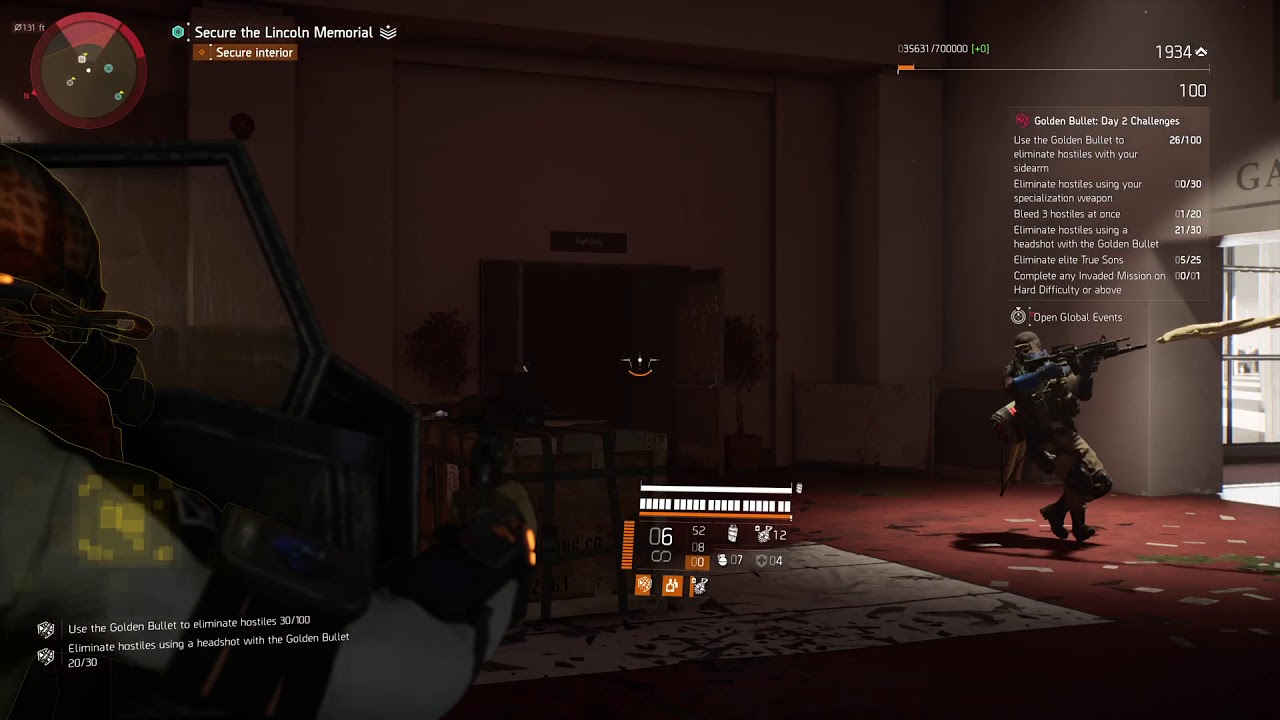 Tom Clancy's The Division 2 HH Regulus + Golden Bullet Event is AMAZING ...