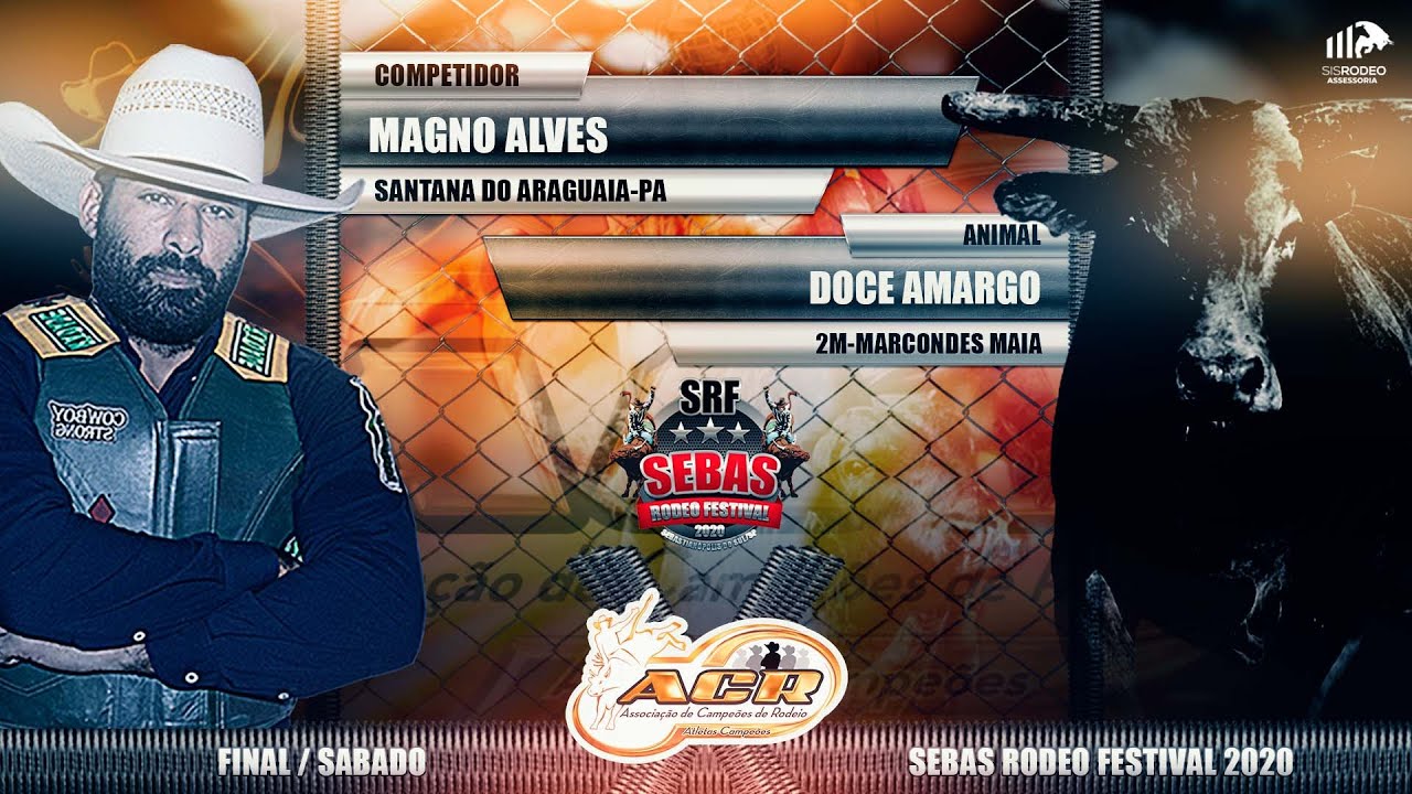 FINAL DO RODEIO/SEBAS RODEO FESTIVAL 2020/ACR/ARENA BRUTA/ HENRIQUE ...