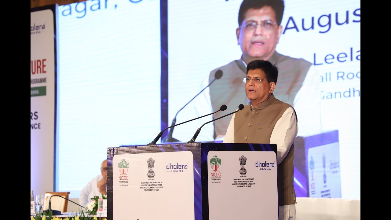 Shri Piyush Goyal | Investors Roundtable Conference | Gandhinagar ...