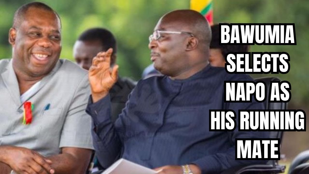 Bawumia officially presents Napo to Akufo Addo as his running mate ...