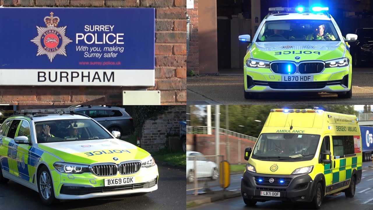 Surrey & Sussex Police Burpham traffic base visit - YouTube