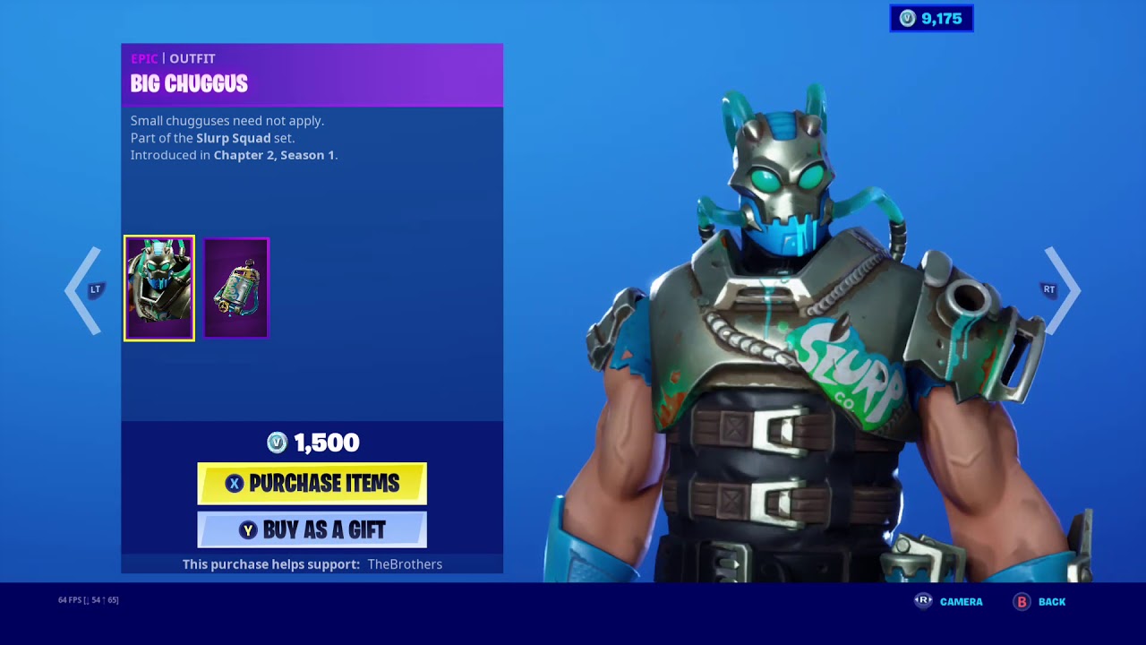 BIG CHUGGUS SKIN SET BACK IN FORTNITE! (MARCH 1st, 2020) [ITEM SHOP ...