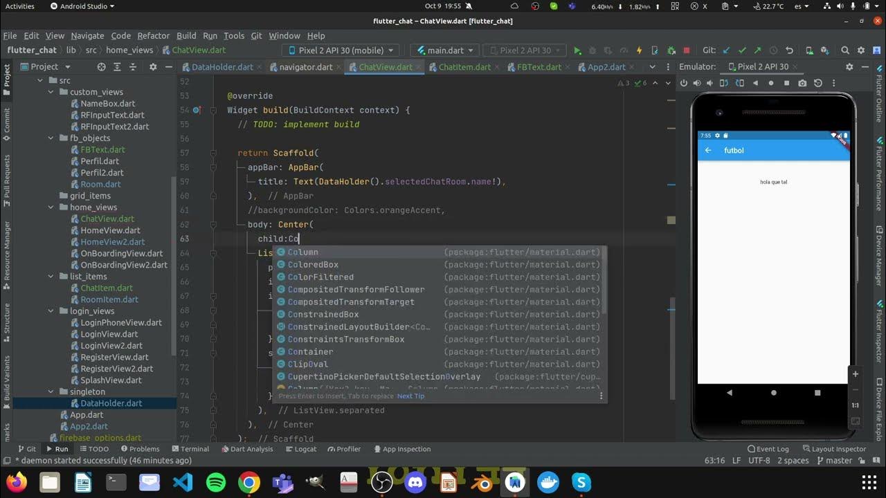 Flutter Profesional ListViews GridViews + LiveData 7 - YouTube
