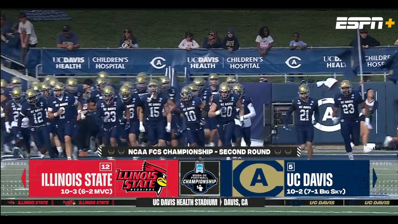 Illinois State at UC Davis Football - 12.07.2024 - YouTube