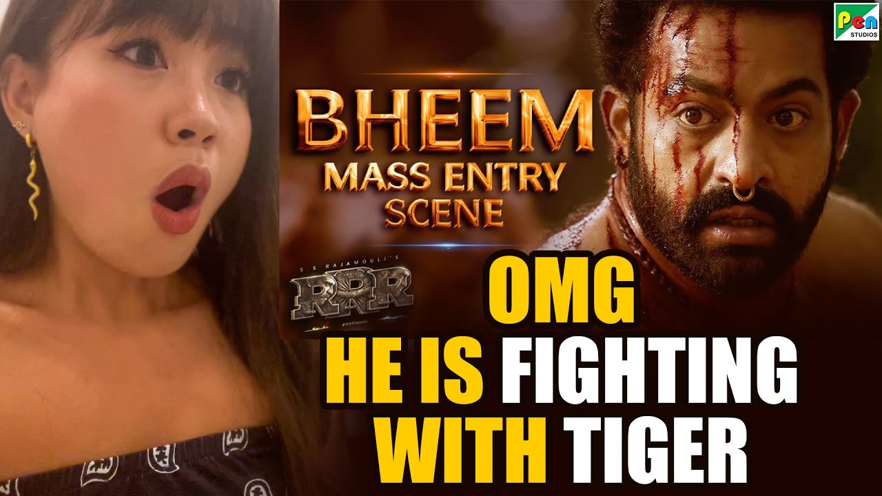 Jr. NTR Entry Scene Reaction | RRR | Ram Charan, Ajay Devgn, Alia Bhatt ...